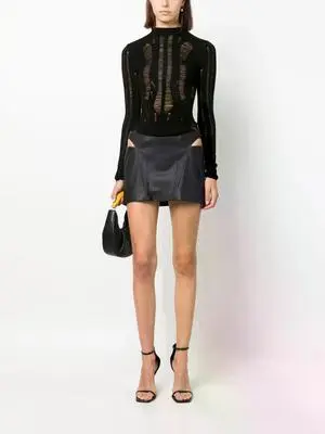 MISBHV Distressed Knitted Jumper