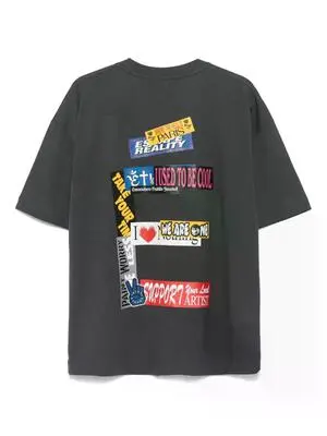 Études Studio Sticker-print T-shirt