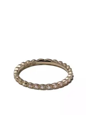 WE BY WHITEBIRD 18kt White Gold Diamond Estelle Ring - Silver