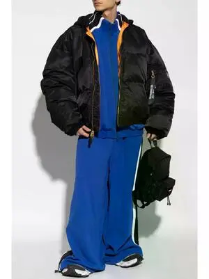 Vetements Quilted Hooded Bomber Jacket