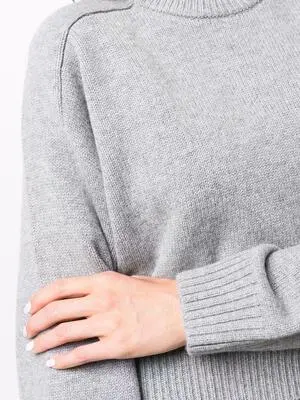 Loulou De Saison Ribbed-trim Cropped Jumper