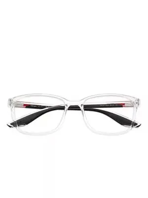 Prada Linea Rossa Transparent Eyeglasses