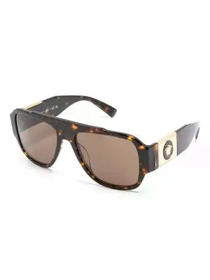 Versace Oversized Frame Sunglasses