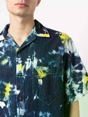 Alanui Abstract-print Shirt-sleeve Shirt