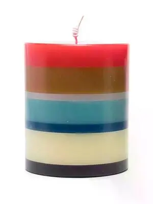 Missoni Single-wick Striped Candle