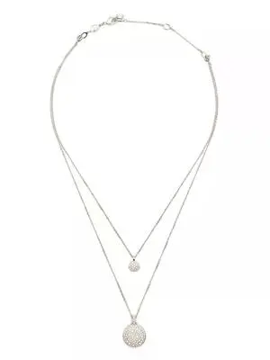 SWAROVSKI Layered Crystal Pendant Necklace