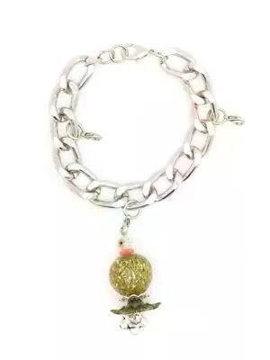 AMIR SLAMA Interchangeable Bracelet And Drop Pendant Earrings