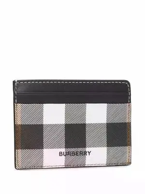 Burberry Check-print Cardholder