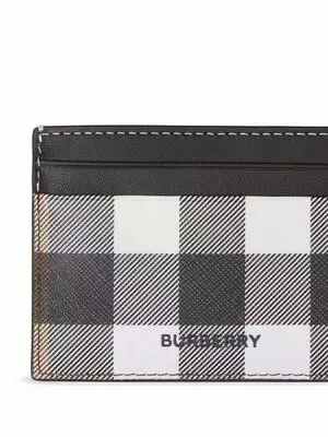 Burberry Check-print Cardholder