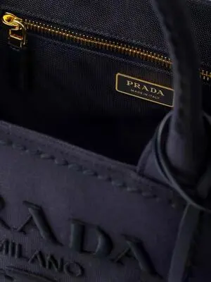 Prada Small Jardinière Tote - Blue