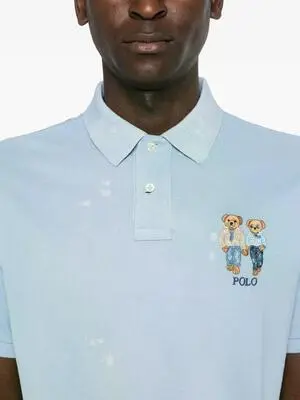 Polo Ralph Lauren Polo Bear-embroidered Polo Shirt