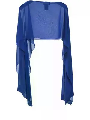 Talbot Runhof Georgette Cape