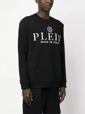 Philipp Plein Logo-print Cotton Jumper