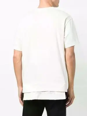 AMBUSH Waist-pocket Logo-patch T-shirt - Neutrals