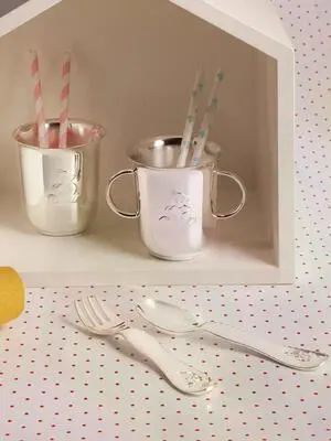 Christofle Charlie Bear Baby Cup