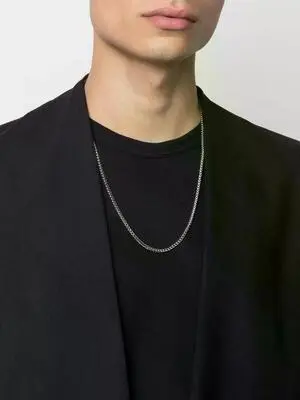 Emanuele Bicocchi Square Box Chain Necklace