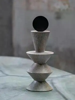 GARDECO Constantin Totem 4 Stone Sculpture