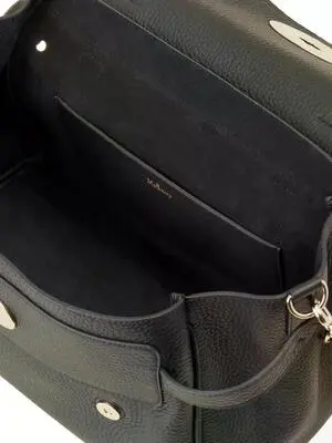 Mulberry Alexa Braided Handle Buckle Tote Bag - Black