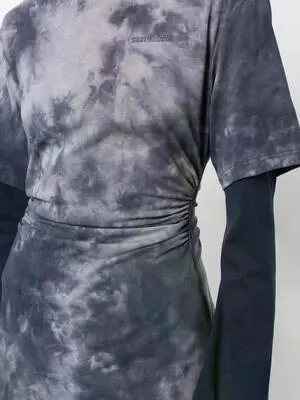 GROUND ZERO Tie-dye Long-sleeve T-shirt