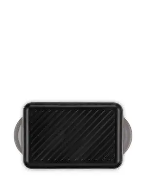 LE CREUSET Traditional Rectangular Grill - Black