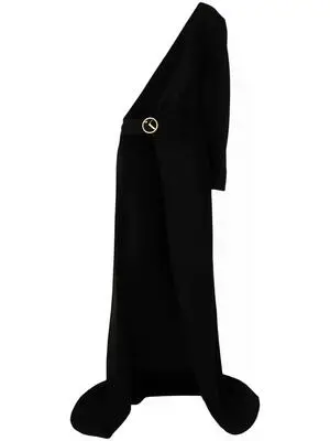 SAIID KOBEISY Logo-plaque Half-cape