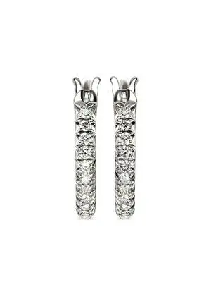 John Hardy Essentials Diamond Hoop Earrings