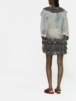 Ulla Johnson Sara Ruffled Mini Dress