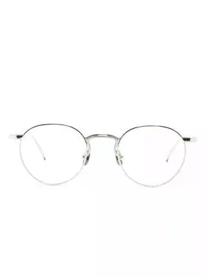 Matsuda M3140 Round-frame Glasses - Silver