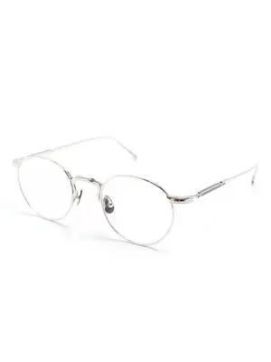 Matsuda M3140 Round-frame Glasses - Silver