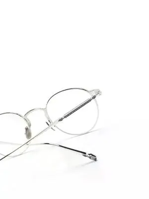 Matsuda M3140 Round-frame Glasses - Silver