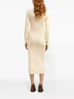 AMI Paris De Coeur Midi Dress