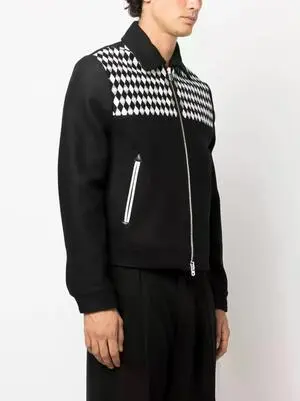 Amiri Diamond-embroidered Work Jacket