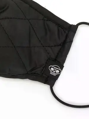 MOSTLY HEARD RARELY SEEN Quilted Face Mask - Black