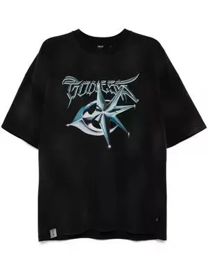 FIVE CM Graphic-print T-shirt - Black
