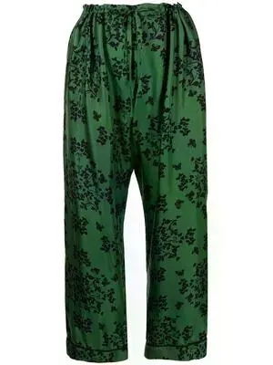 MACGRAW Vagabond Wide-leg Trousers - Green