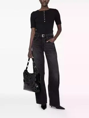 ANINE BING Kate Shoulder Bag - Black