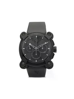 RJ WATCHES Moon Invader 46mm Watch - Black