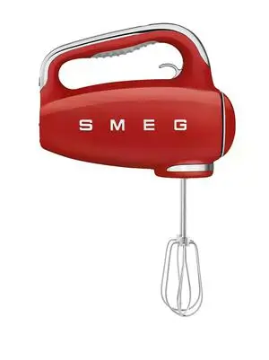 SMEG Retro-style Electric Hand Mixer - Red