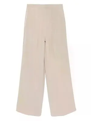 DE SANTIS Crepe Trousers