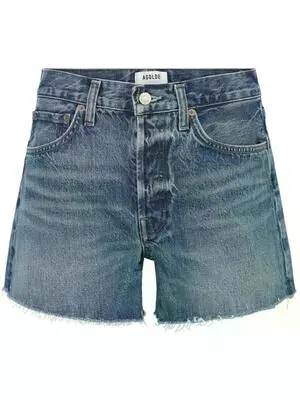 AGOLDE Parker Long Denim Shorts