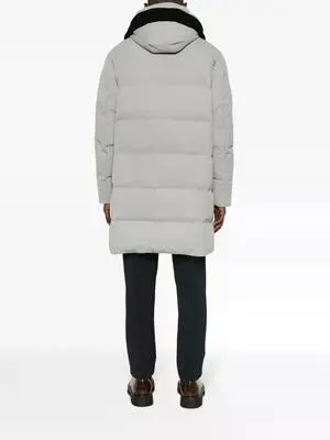 Woolrich Button-fastening Hooded Down Jacket