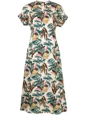 Ulla Johnson Devon Floral Print Maxi Dress