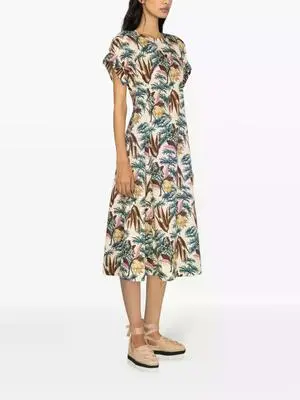 Ulla Johnson Devon Floral Print Maxi Dress