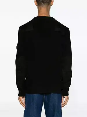 Raf Simons X Fred Perry Patch-details Wool Jumper