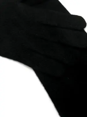 Max Mara Cashmere Gloves - Black