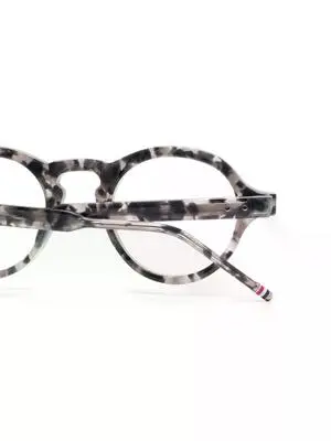Thom Browne Round-frame Glasses - Grey
