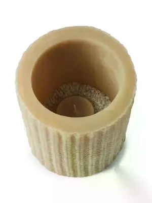 Brunello Cucinelli Small Knit-effect Wax Lantern