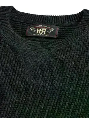 Ralph Lauren Waffle Crewneck Long Sleeve Pullover