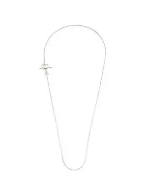 AMI Paris De Coeur Chain Necklace - Silver