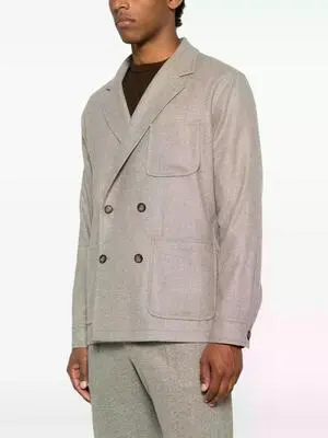 Tagliatore Double-breasted Blazer - Grey
